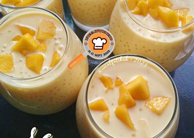 Resipi Mango Sago Sagu Mangga Oleh Nor Al Fatihah Cookpad