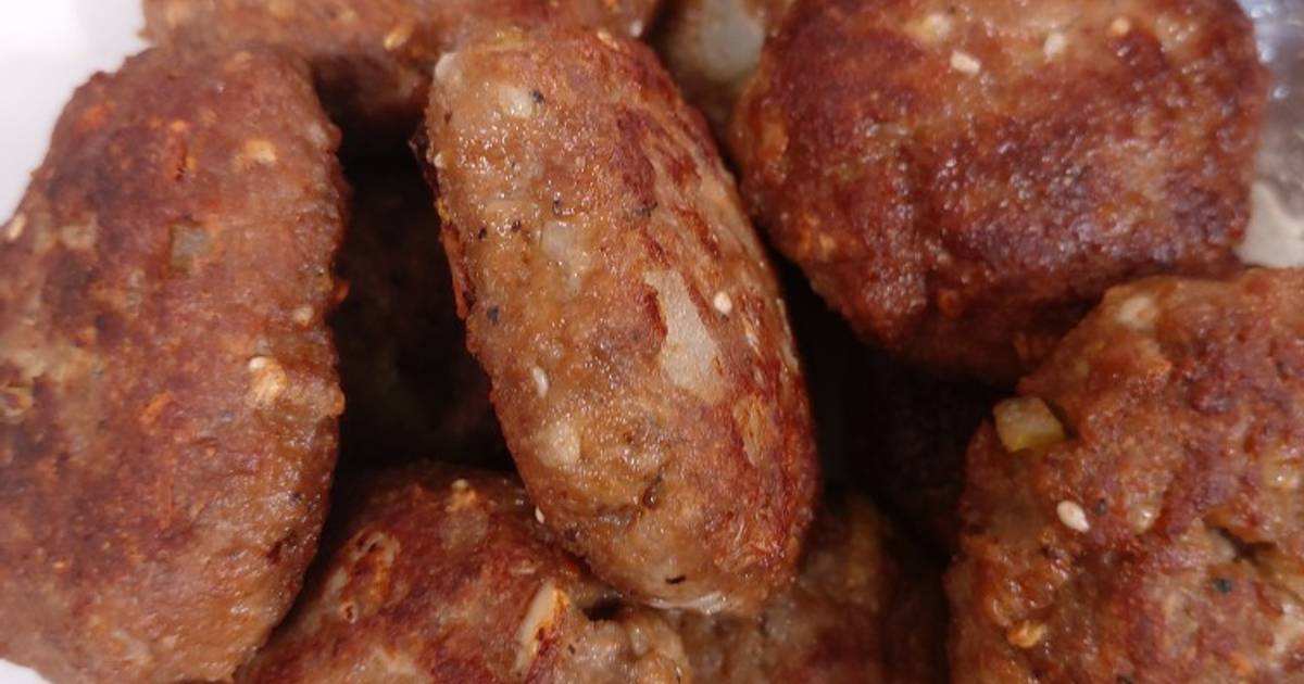 24 resep perkedel daging cincang dengan tepung roti enak dan mudah ...