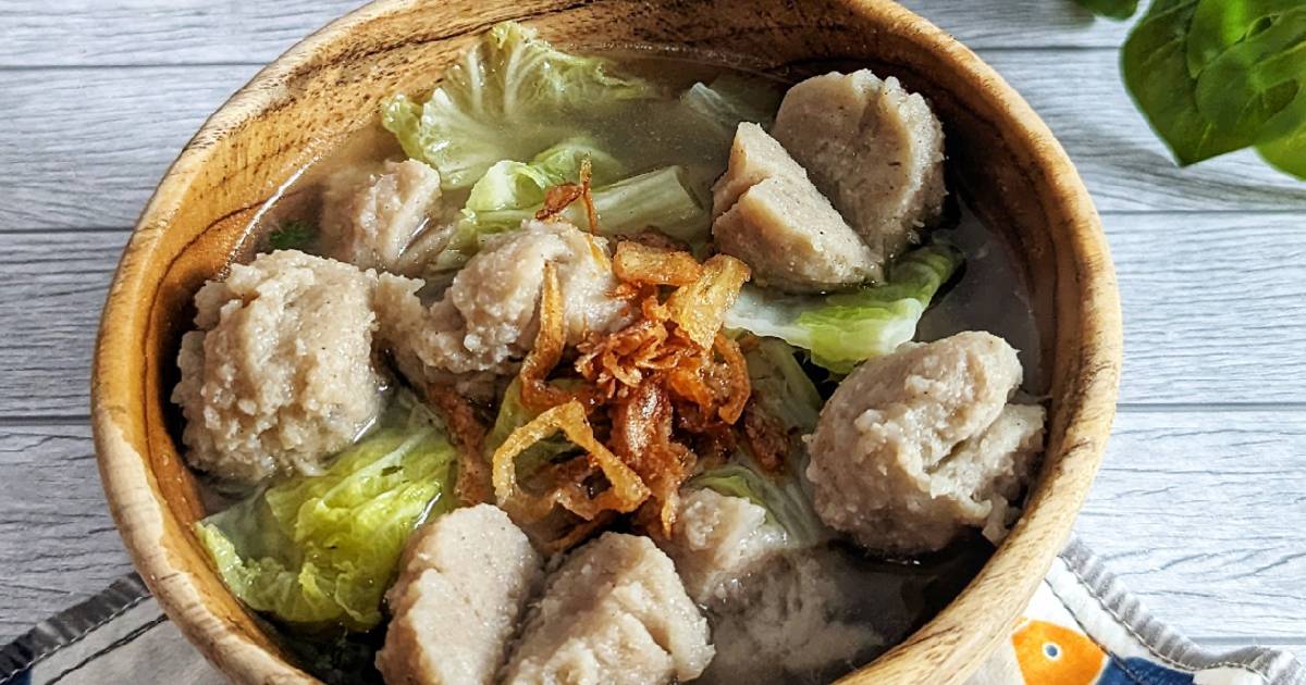 Resep Bakso kuah simple oleh Riya Malikha - Cookpad