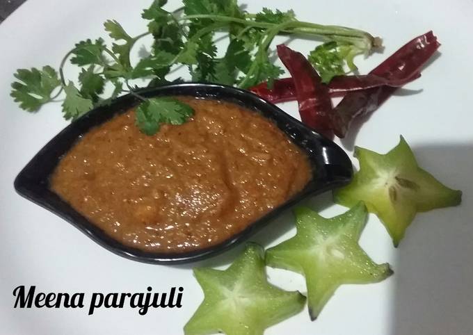 Amrakh ki khatti mithi chutney Recipe by Meena Parajuli - Cookpad