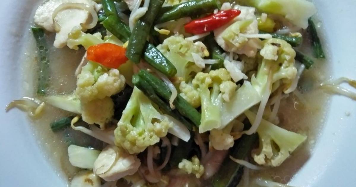 87 resep capcay simple kacang panjang enak dan mudah - Cookpad