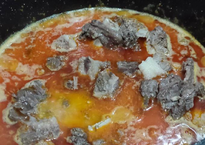 Resep Gulai Bagar Daging Khas Padang oleh Siswaty Elfin Bachtiar - Cookpad