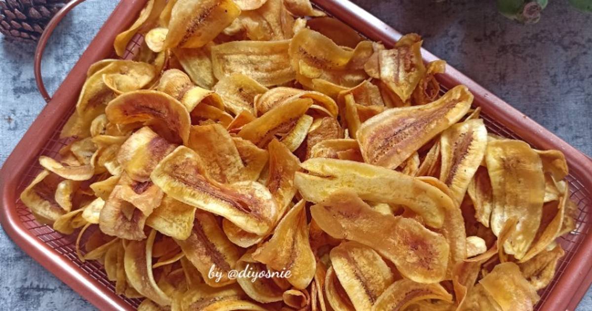 Resep keripik pisang renyah manis: Nikmat & praktis dibuat!
