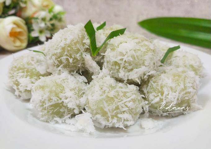 Resep Klepon Pandan Lembut oleh ihdanas - Cookpad