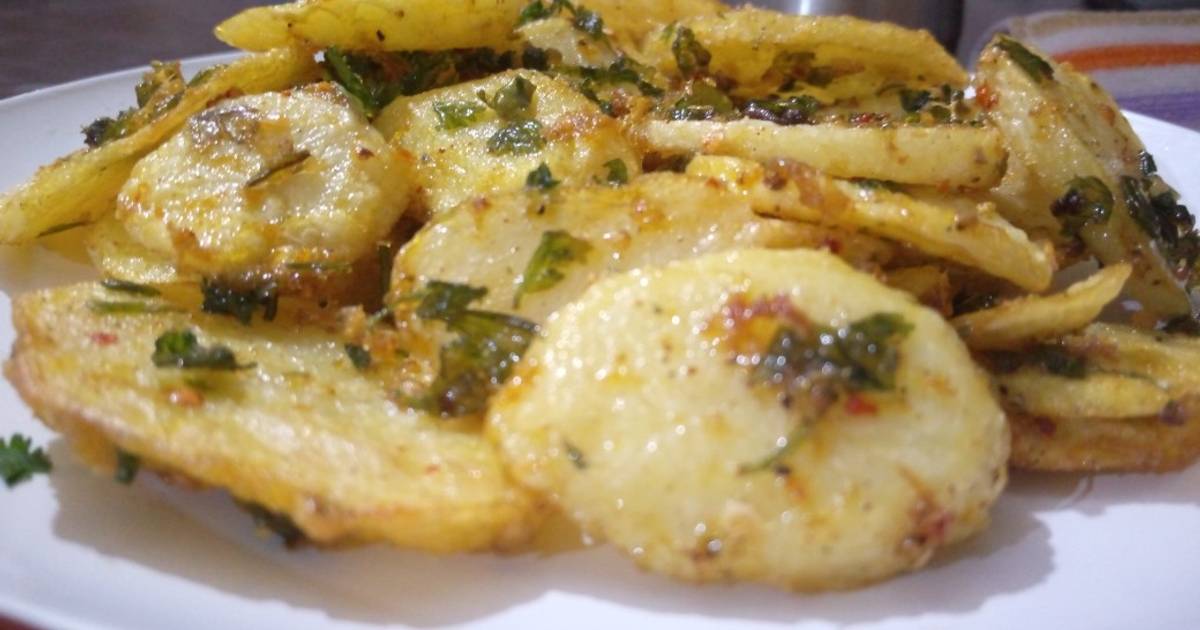Fry alu Recipe by Sadaf Siddiqui - Cookpad