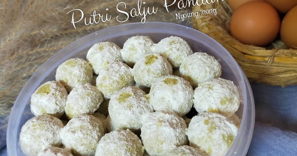 Resep Putri Salju Pandan Oleh Ika Mahendra Moenif Cookpad