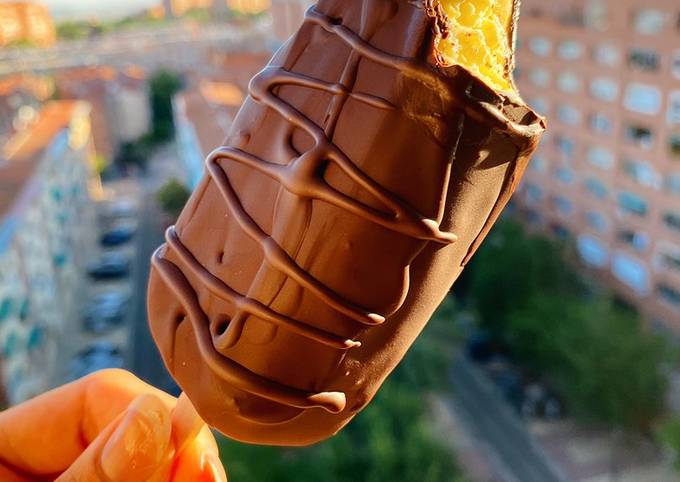 Magnum fit de mango 3 ingredientes Receta de Nuritmica.fit- Cookpad