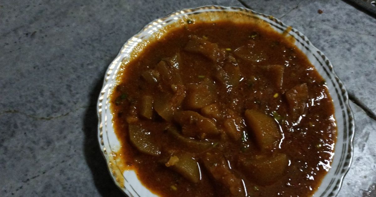 Marinated Gheeya Masala Recipe by Deepank - Cookpad