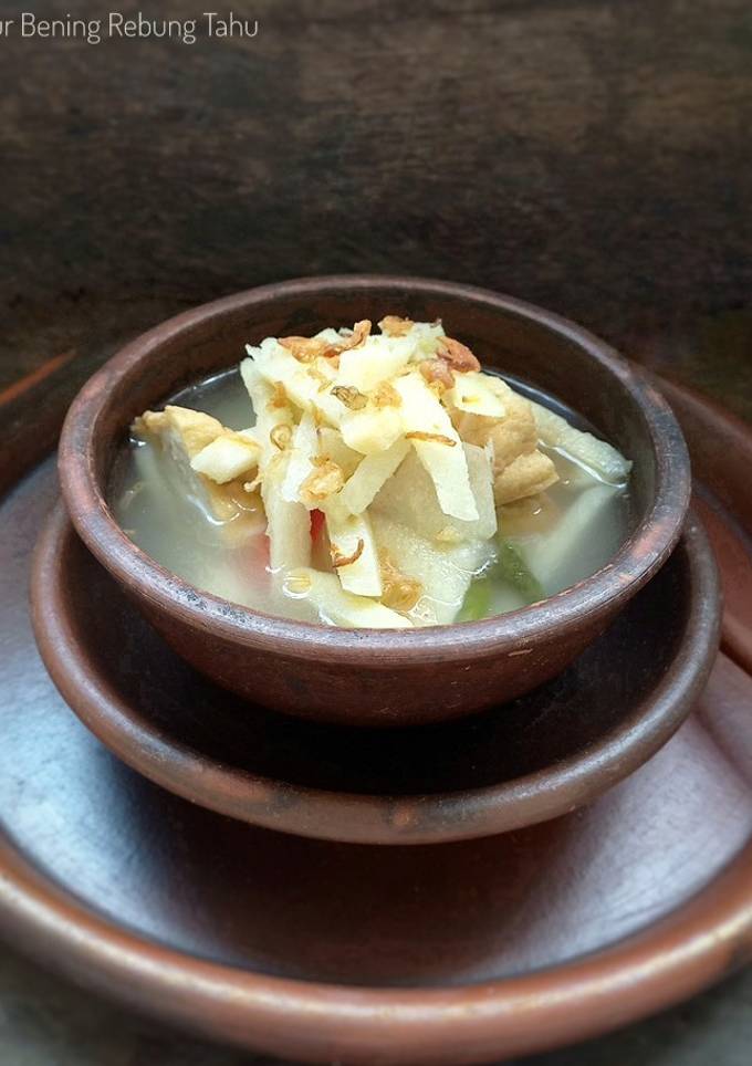 Resep Bening Rebung Tahu Coklat oleh Binti Sae - Cookpad