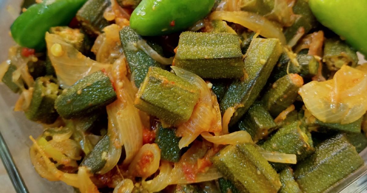 Bhindi 😋😋 Recipe by Umme Ahmad - Cookpad