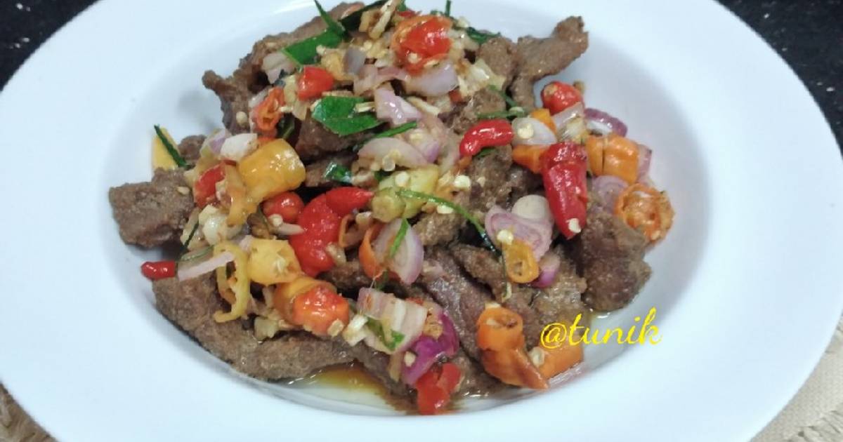 Resep Beef Slice Sambal Matah oleh tunik 🍀 - Cookpad Resep Beef Slice Sambal Matah oleh tunik 🍀 - Cookpad