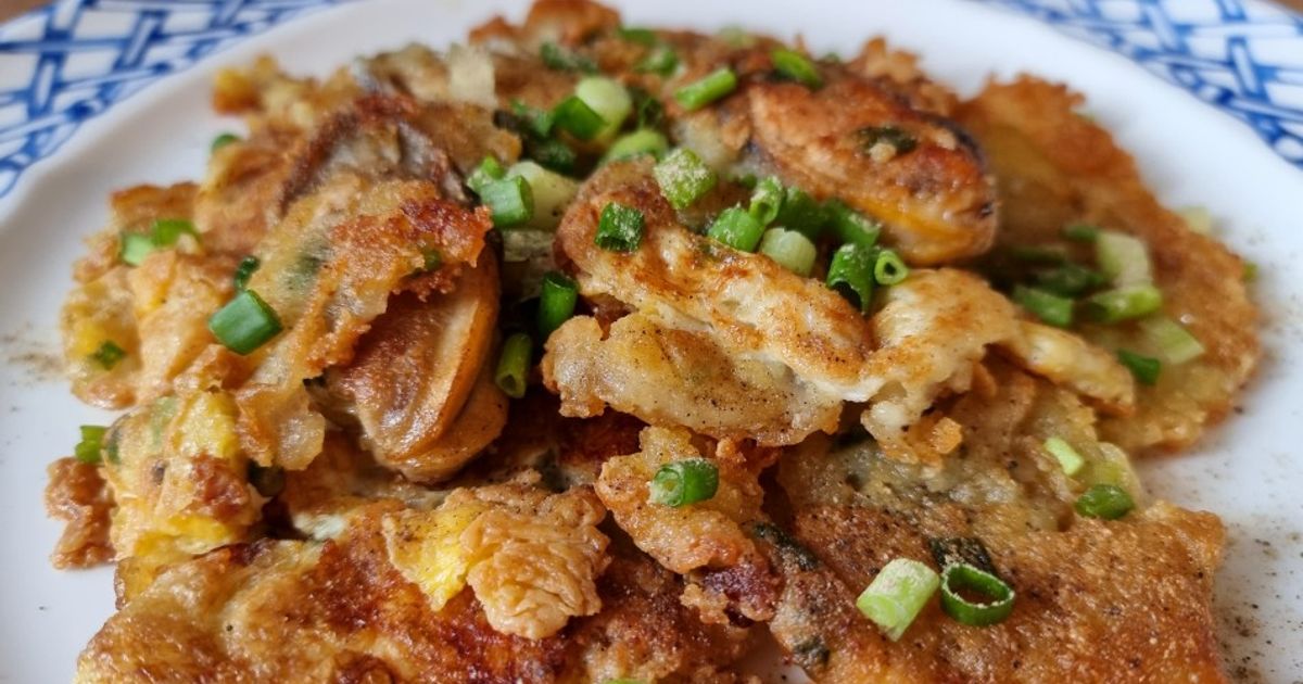 Crispy Mussel Pancake (Hoy Tod) Recipe By Tongta