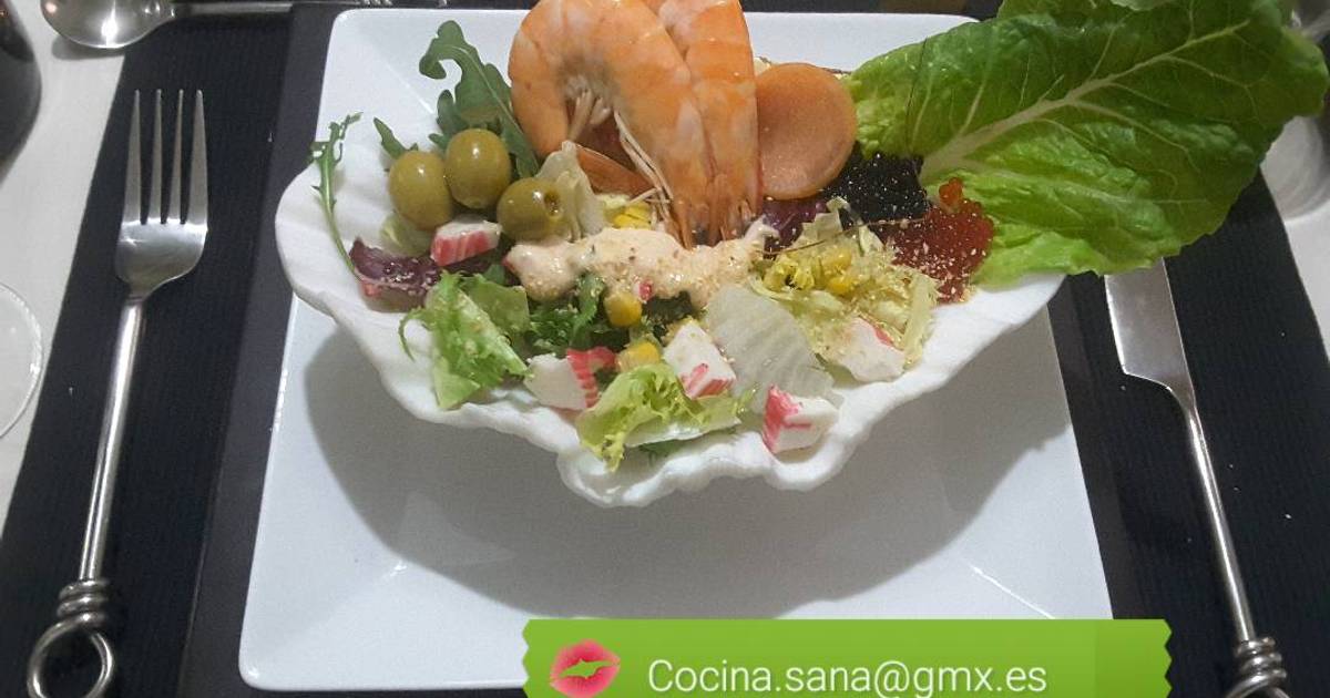 Ensalada de conchas - 17 recetas caseras- Cookpad