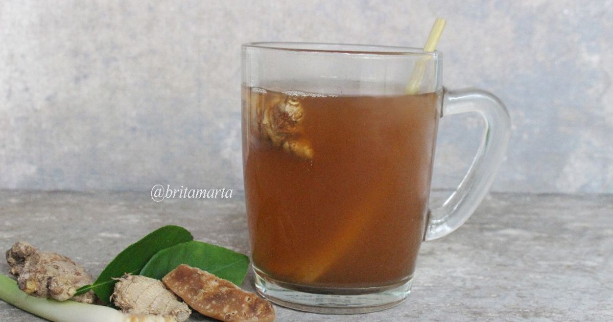 Resep Teh Jahe Serai oleh Brita Marta - Cookpad