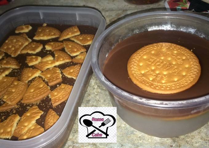 Resep Puding Roti Marie Cantik oleh Rossa Nasution - Cookpad