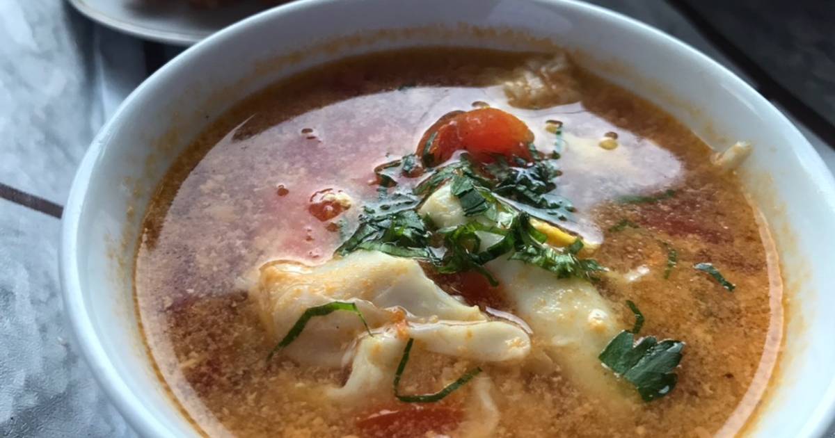 990 resep sup tomat telur enak dan sederhana ala rumahan - Cookpad