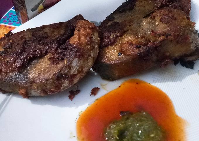 Tandoori fried tuna fish 🐟 Recipe by Sumera Rahman - Cookpad