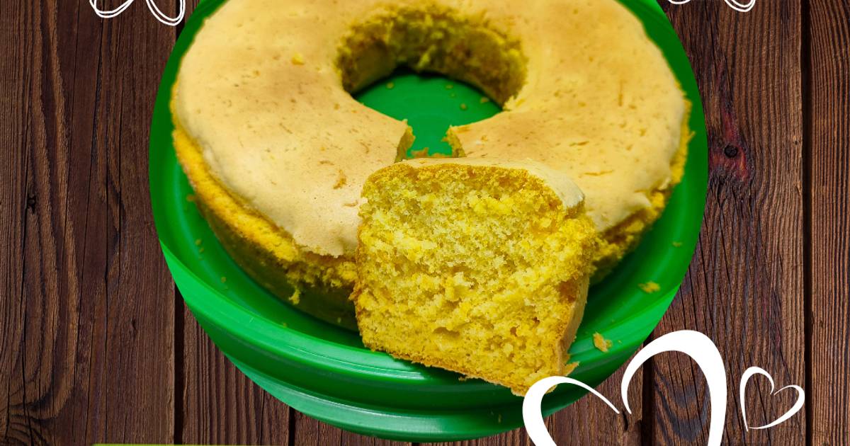 Resep Bolu Labu Kuning Lembut (tanpa gula & minyak/margarin/santan ...