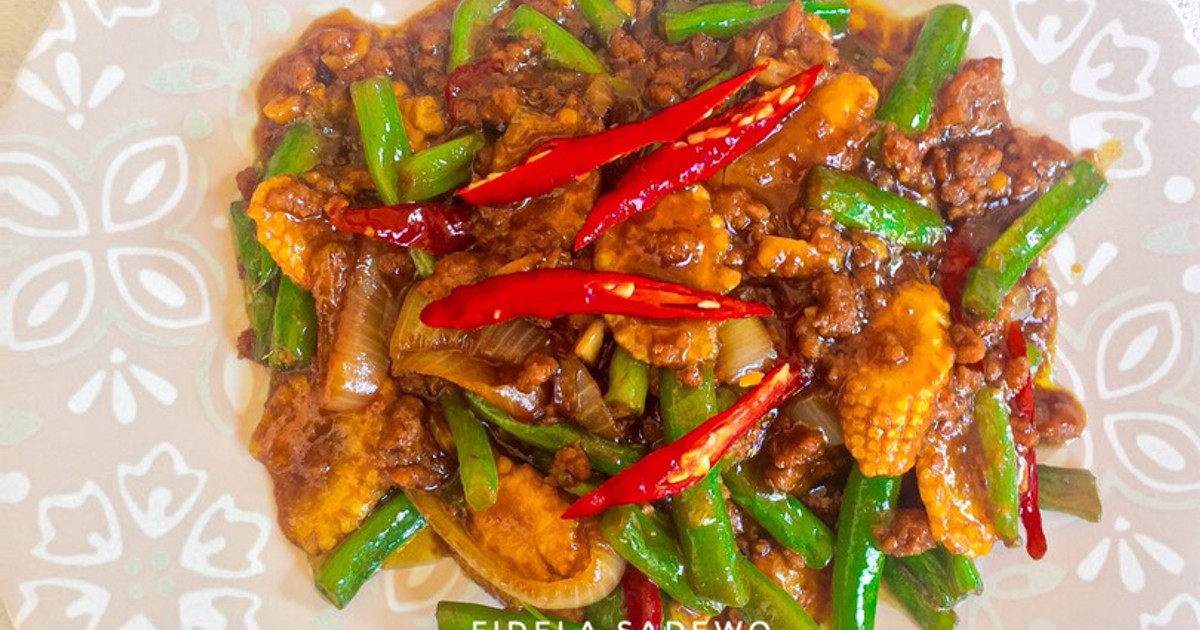 Resep Tumis Buncis Baby Corn Singapore oleh Fidela Sadewo - Cookpad