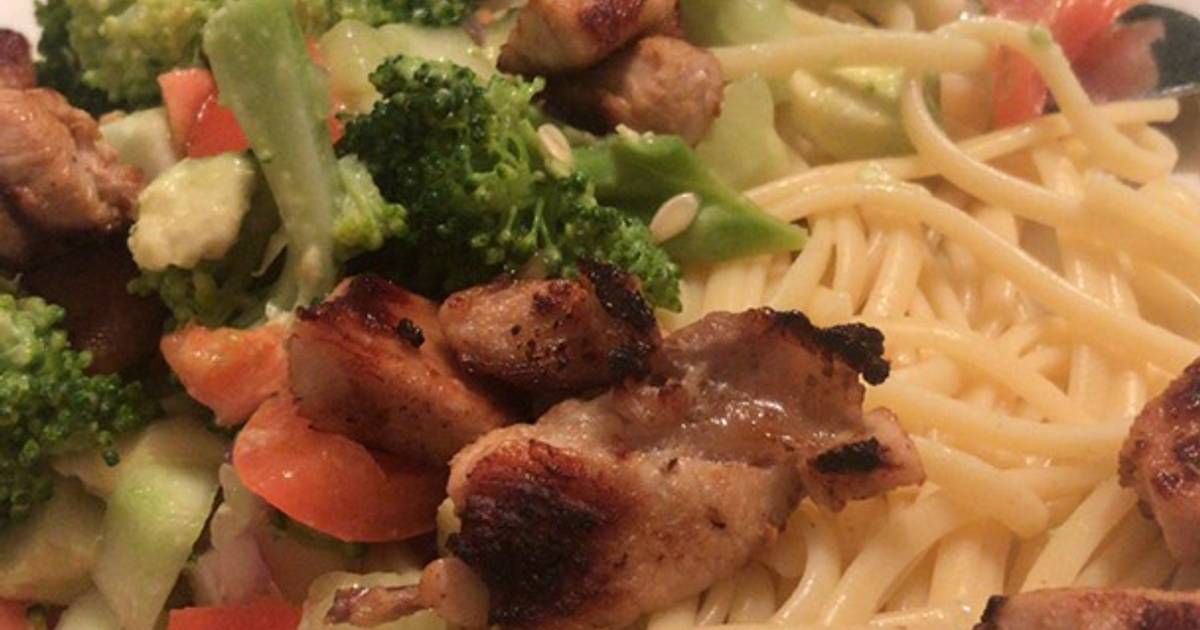 Pasta con pechuga de pollo - 1.866 recetas caseras- Cookpad