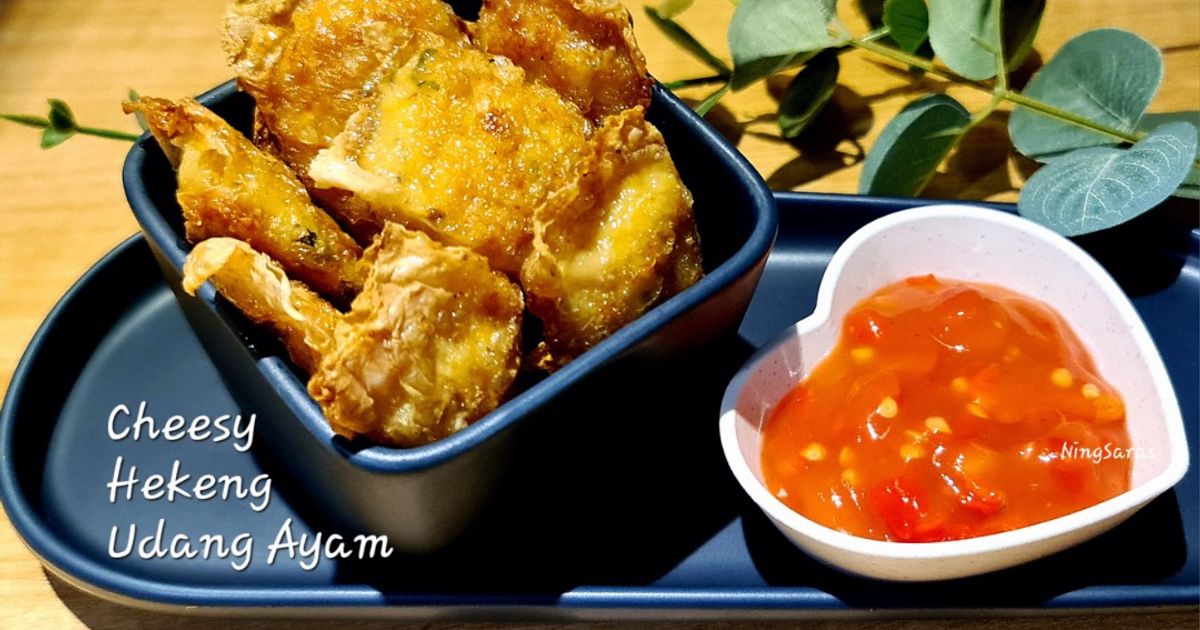 Resep Cheesy Hekeng Udang🦐 Ayam🍗😋 oleh NingSaras - Cookpad