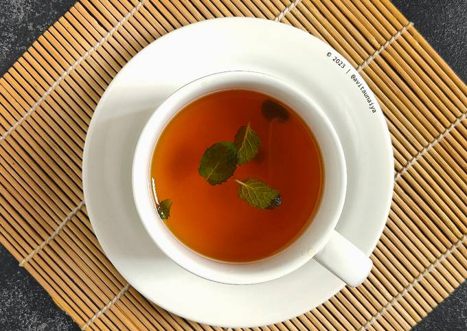 Resep Hot Mint Tea oleh Avita Unaiya - Cookpad