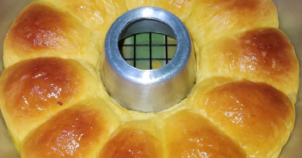 Resep Roti Manis Labu Kuning #168 oleh Mira_Jabir - Cookpad