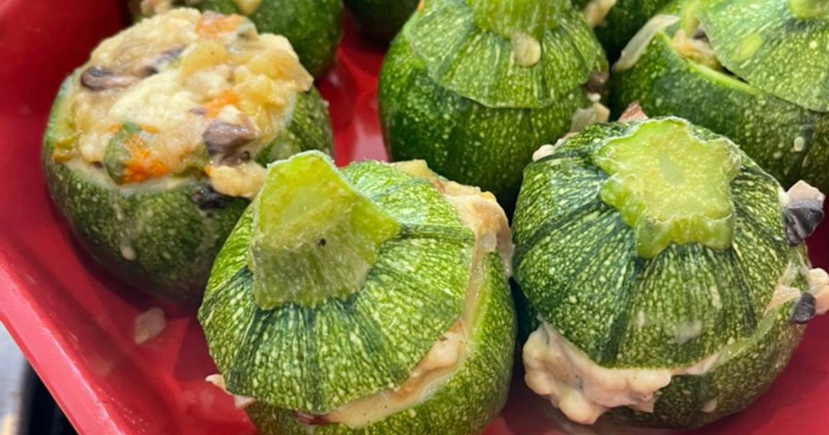Calabacitas rellenas de queso - 81 recetas caseras- Cookpad