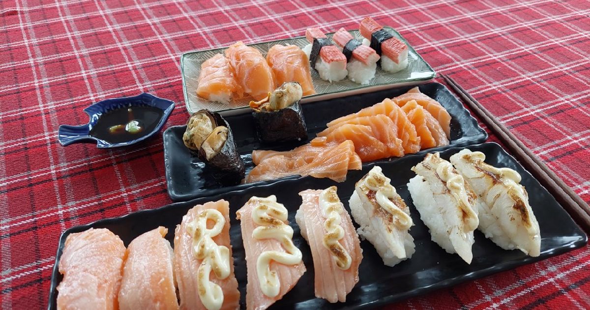 一人豪食火炙壽司 食譜與作法 by Roddy Shaw - Cookpad