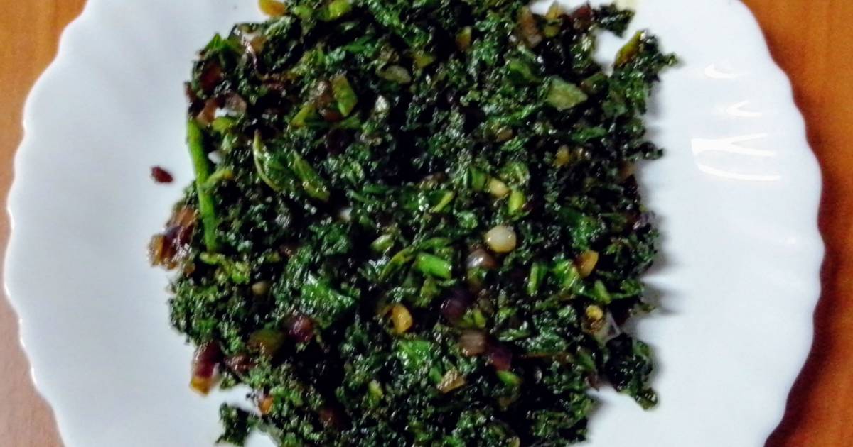 Kale sauted sabzi 🧅 Recipe by Gurpal kaur Ubhi - Cookpad