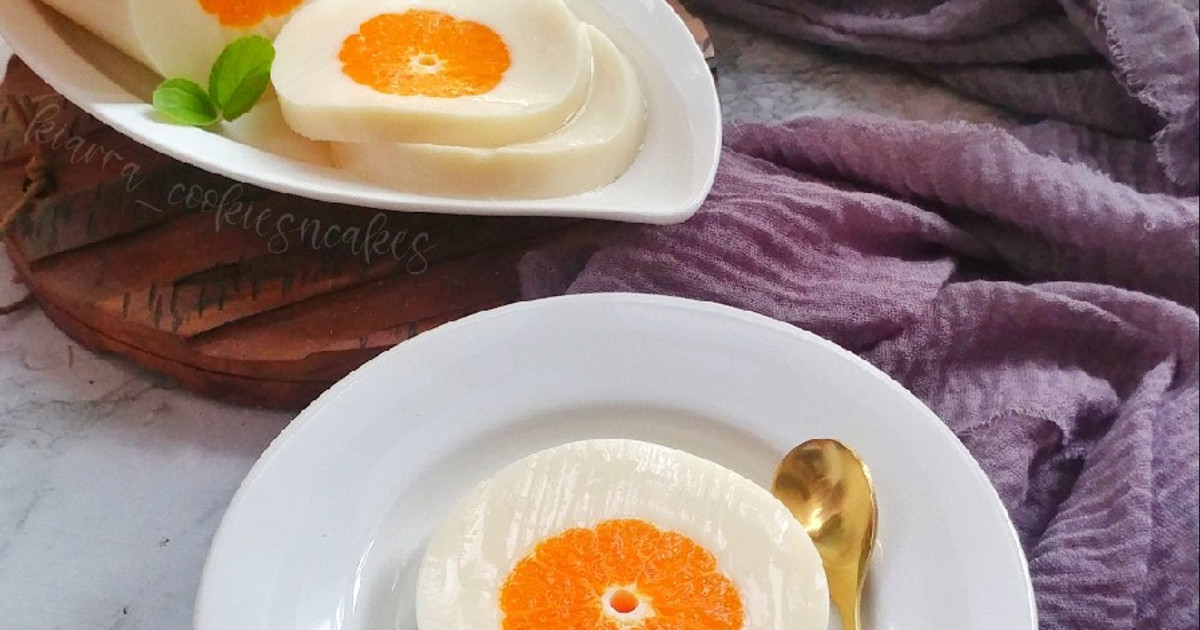 Resep (432) Pudding Susu Jeruk oleh Kiarra Cookies n Cakes - Cookpad