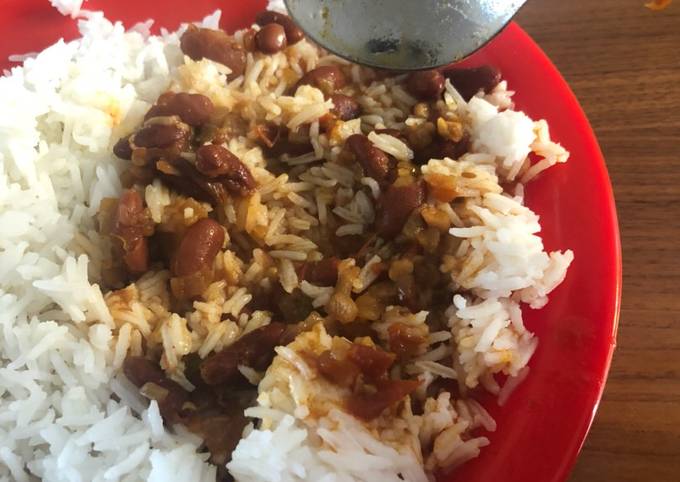 Rajma rice Recipe by priyanka - Cookpad