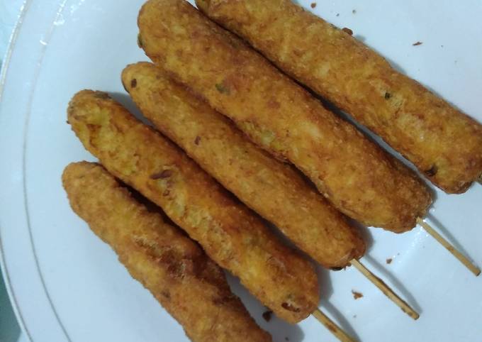 Resep Stik sempol nasi sisa oleh Tati Khumaira - Cookpad