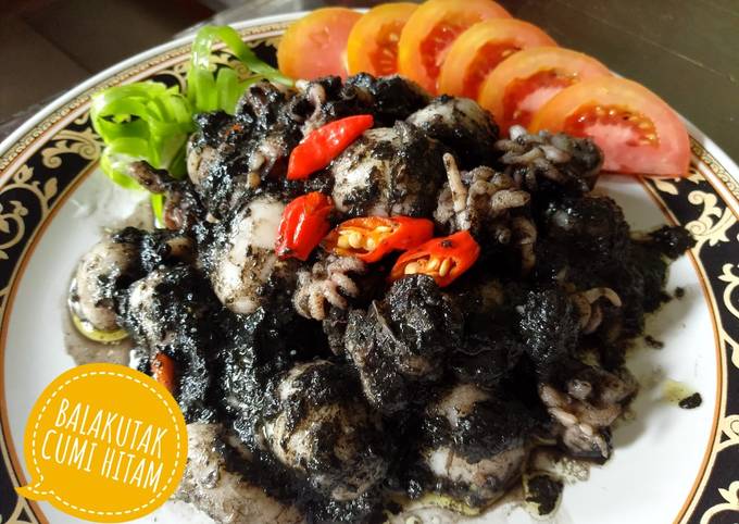 Resep Balakutak Cumi Hitam oleh Irish Kitchen🌻 - Cookpad