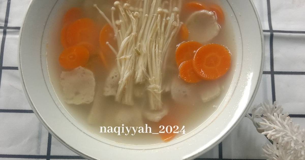 Resep 815. Sup enoki simple oleh Naqiyyah 🍒 - Cookpad