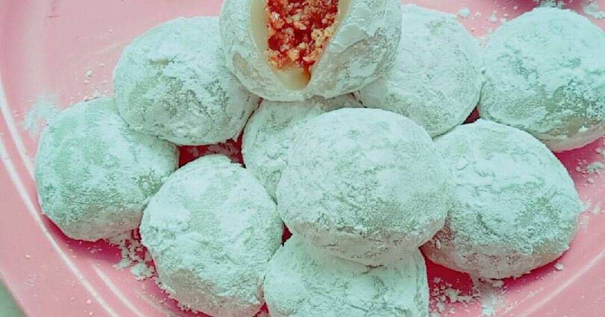 Resep Mochi Isi Kacang oleh Rika Susanto Lim - Cookpad