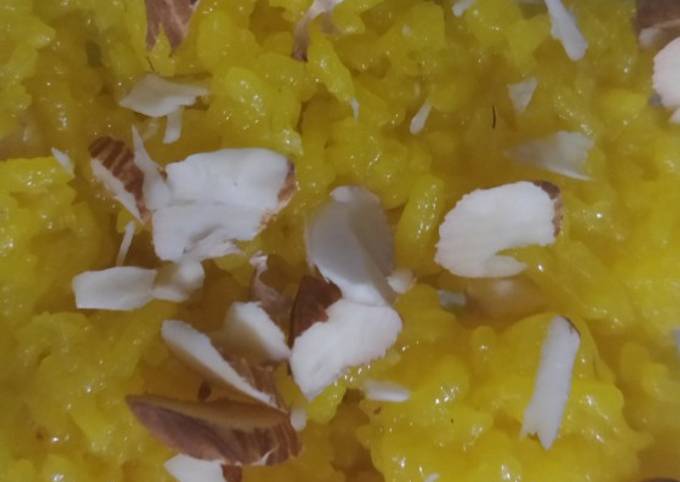 Sweet rice Recipe by Jyoti Sinha - Cookpad