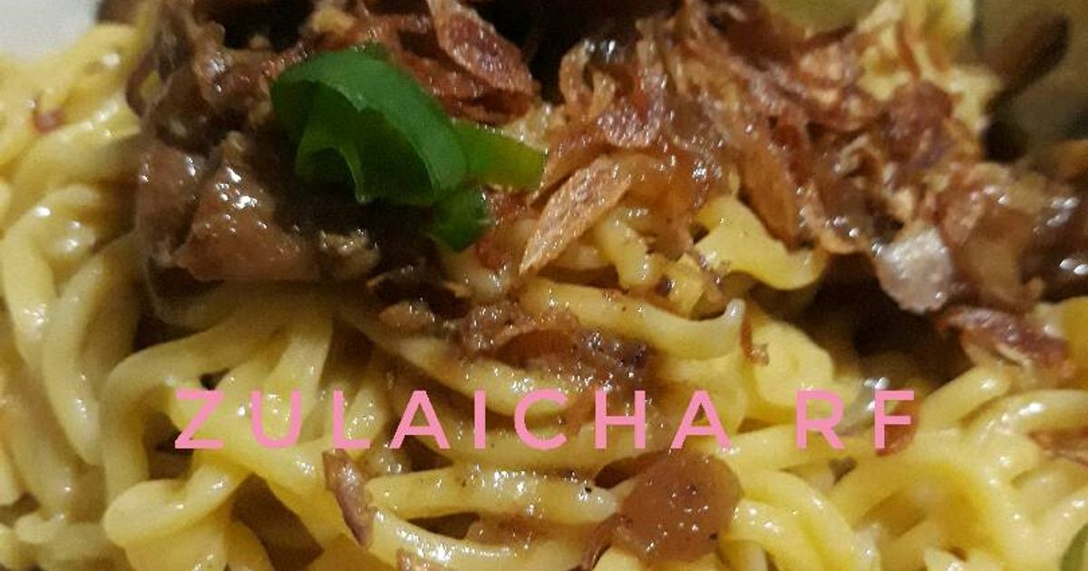 Resep Delicious Home Made Chicken Noodles oleh Zola Gilang - Cookpad