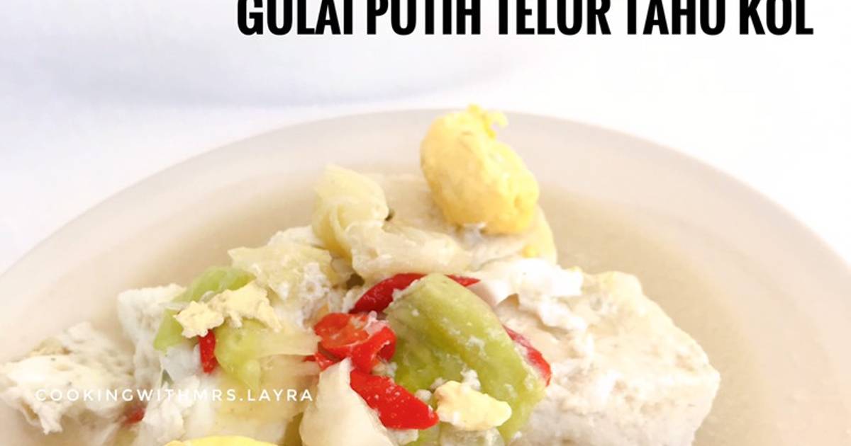 23 resep gulai putih kol enak dan mudah - Cookpad