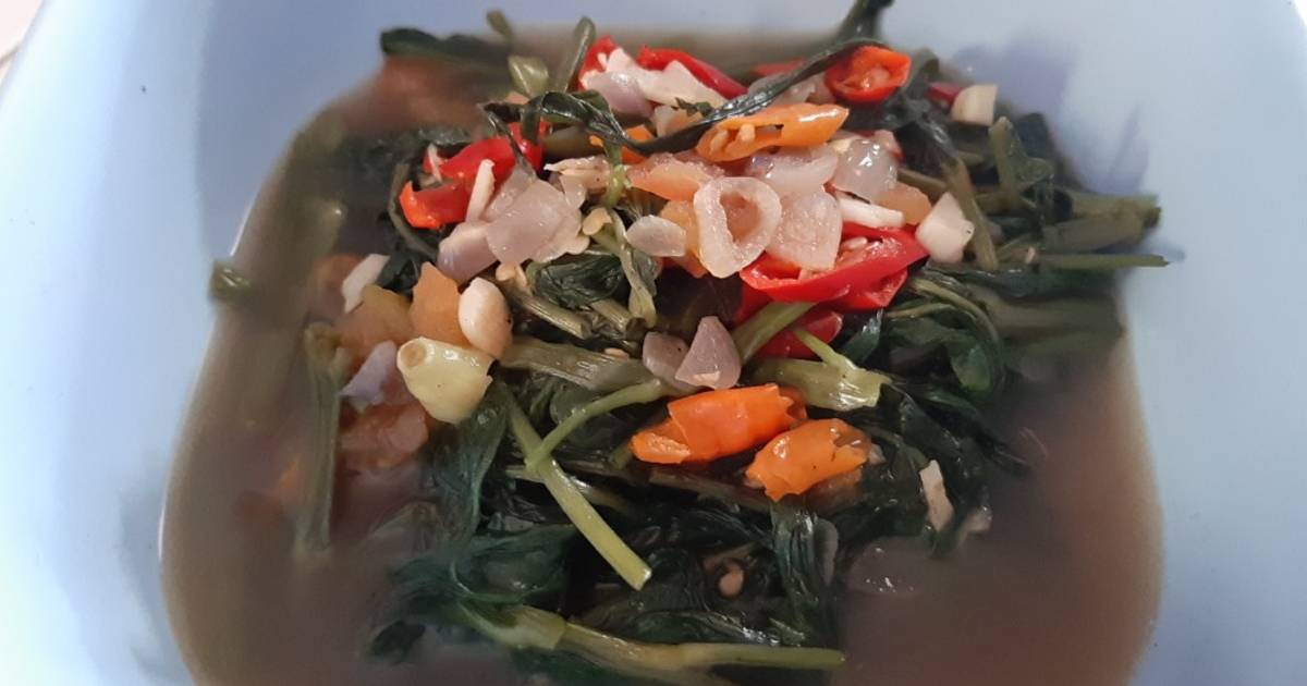 Resep Oseng kangkung pedas oleh Aila Yumeko - Cookpad