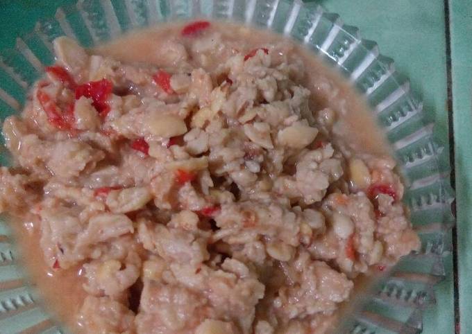 Resep Pecel tempe pelengkap sayur bayam 😁 oleh Dewi Ritasari - Cookpad