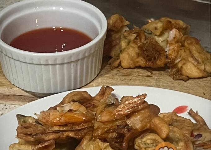 Resipi Cucur Udang Simple oleh MaRulez Arif - Cookpad