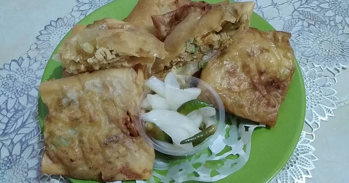 380 resep kulit pangsit isi mie telur enak dan mudah - Cookpad