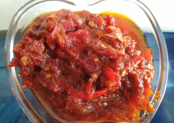 Resep Sambal goreng terasi oleh Nafa's kitchen - Cookpad
