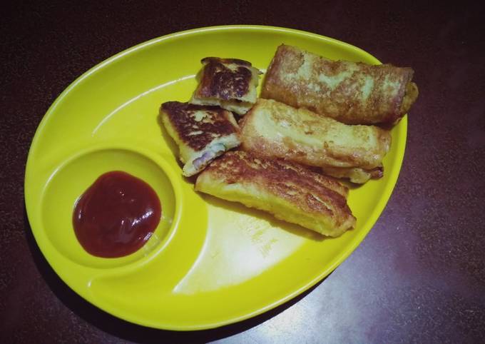Bread roll fry Recipe by Sangita Mookerjee - Cookpad