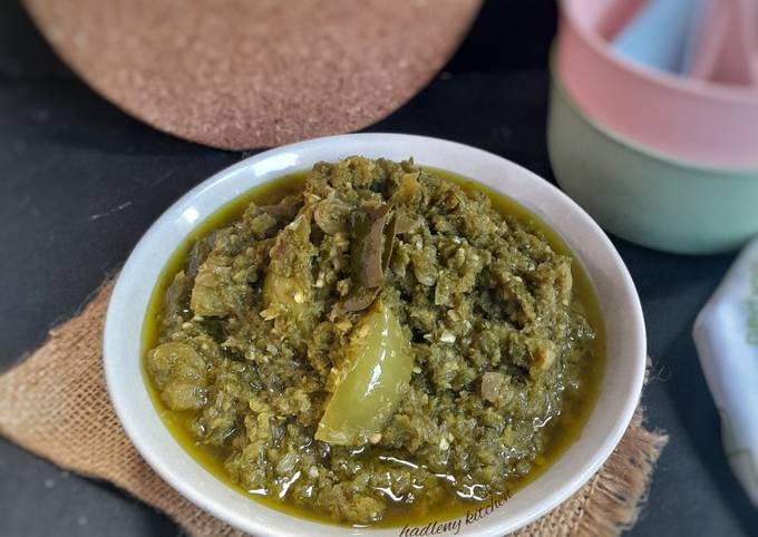 Resep Sambal Ijo Daun Jeruk oleh Hadleny Kitchen - Cookpad