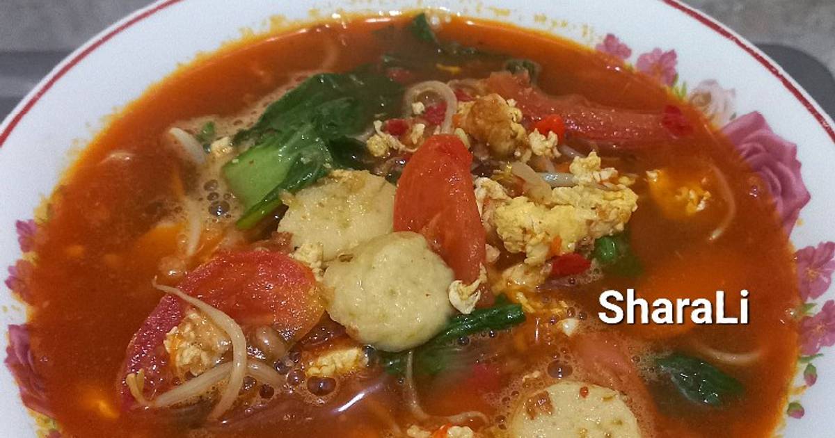 Resep 96. Sayur Campur Kuah Merah oleh Shara Lina - Cookpad