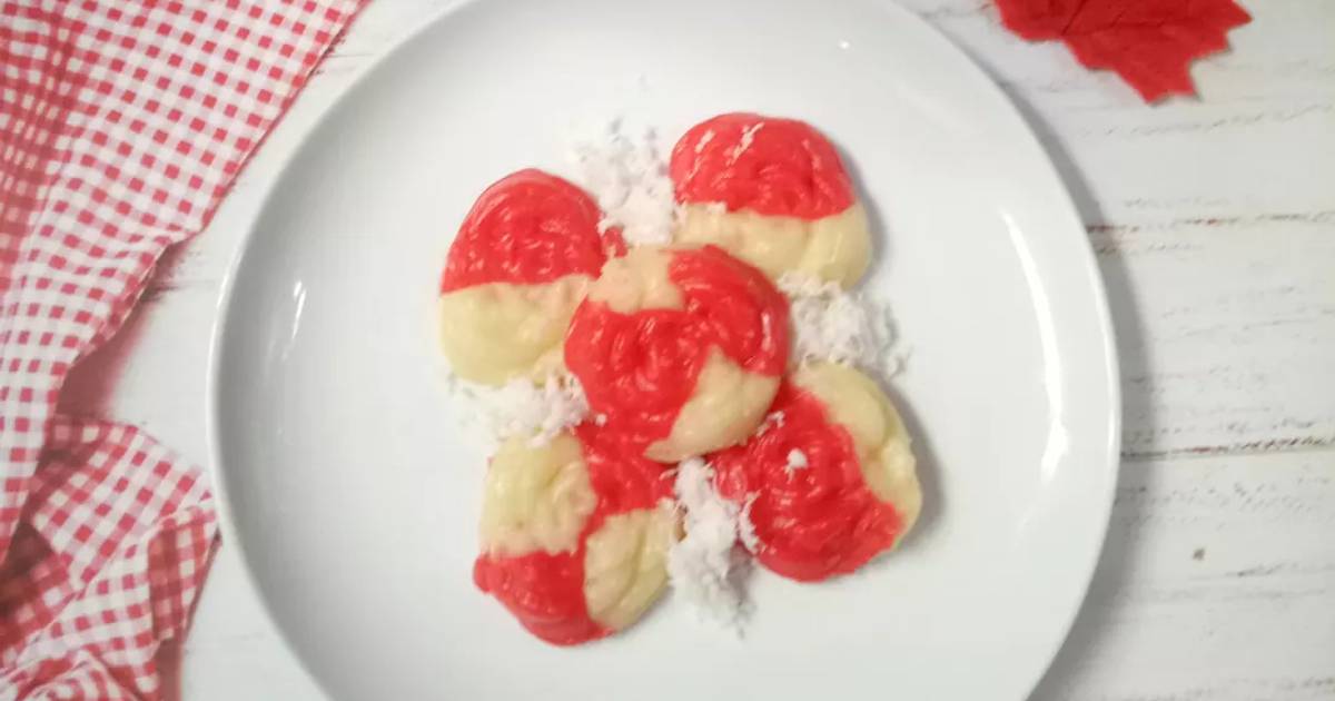 Resep 171.Getuk Merah Putih oleh Selvia oktaviani - Cookpad