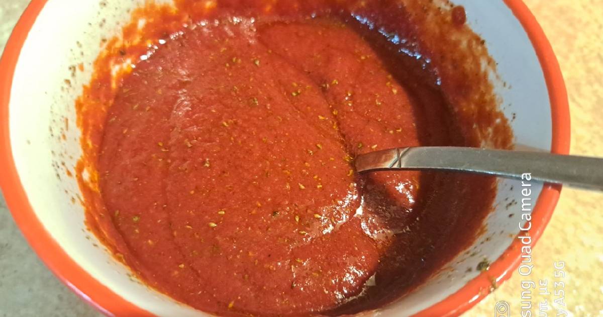 41 εύκολες και νόστιμες σπιτικές συνταγές για σαλτσα για πιτσα - Cookpad