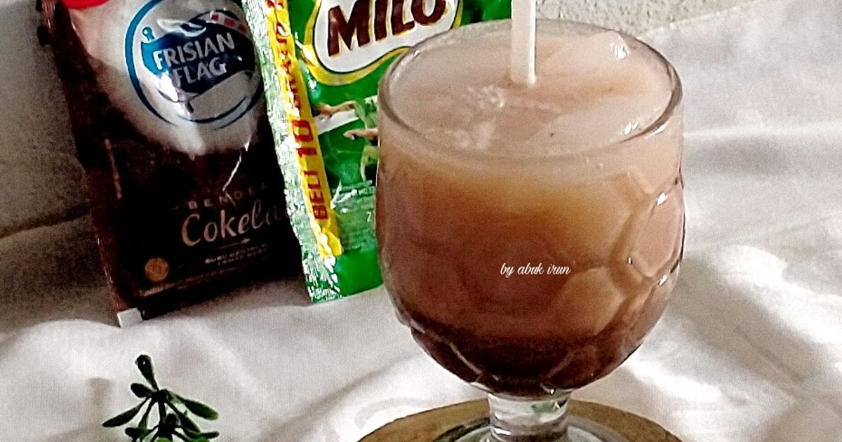Resep Ice Milo Milk oleh abuk irun - Cookpad
